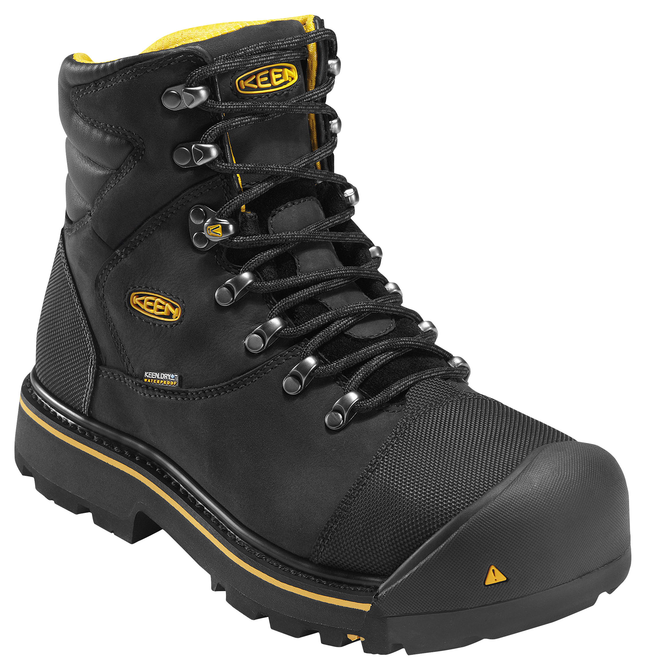 KEEN Utility Milwaukee Waterproof Steel Toe Work Boots for Men | Bass ...